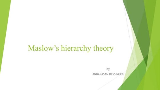 Maslow's hierarchy of needs | PPT | Parenting | Family and Relationships