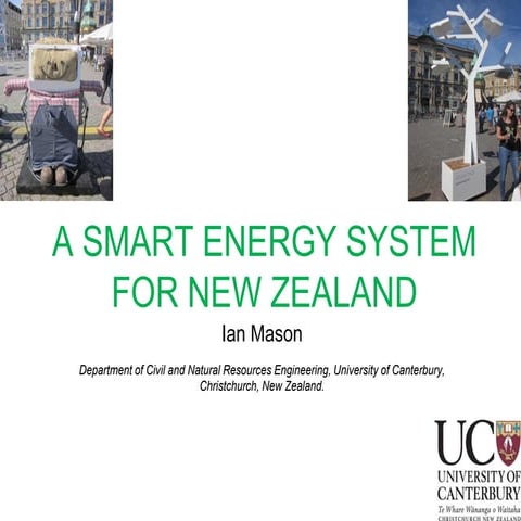 “A Smart Energy System for New Zealand” Dr Ian Mason | PDF