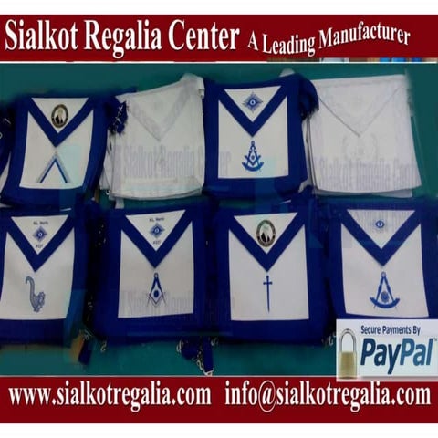 Blue Lode Master Apron white | PPTX