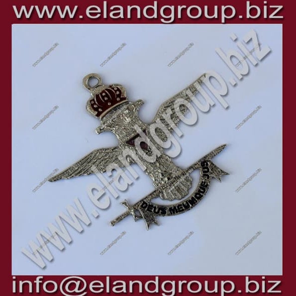 Masonic scottish rite 33rd degree eagle collar jewel silver plated | PPT