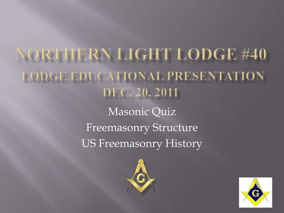 24 Important Questions for Freemasons to Ask Themselves | PPT