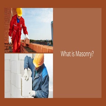 Brick masonry tools | PDF