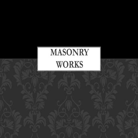 Masonry Works - BSD Reporting.pptx
