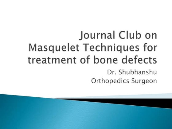 MIROS (Minimally Invasive Reduction and Osteosynthesis System®) | PPT