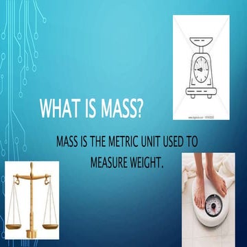 Mass | PPT