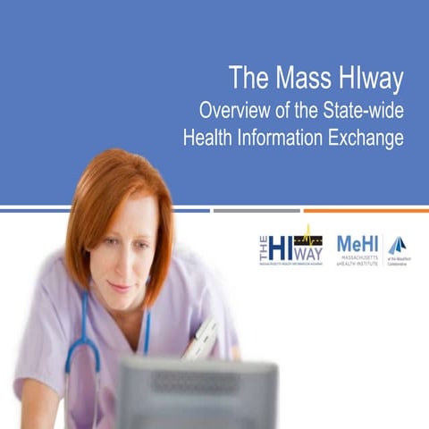 The Mass HIway Overview of the State-wide Health Information Exchange ...