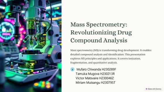 Modern analytical techniques used to characterize organic compounds ...