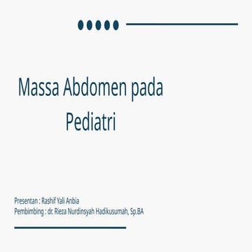 Massa Abdomen ppt edit fix juni 2024 end | PPTX