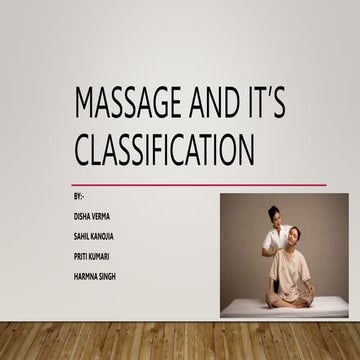Massage and types.pptx