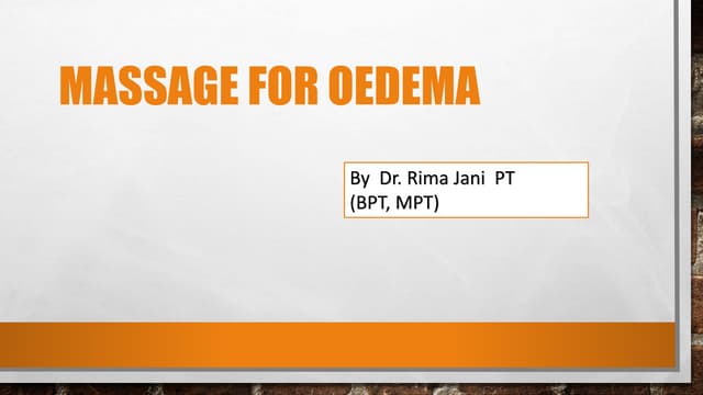 Hemiplegic Gait Rehabilitation | PPTX