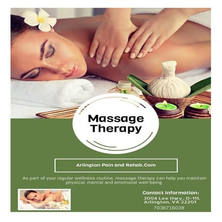 Massage therapy | PDF