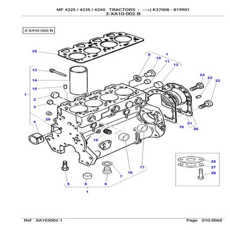 Caterpillar cat 140 h motor grader parts catalogue manual | PDF