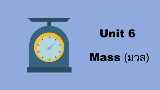 Mass / Weight Measure for Gr3 4QT.pptptx | PPTX