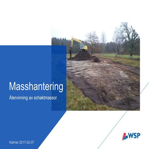 Masshantering feb 2017 | PPTX