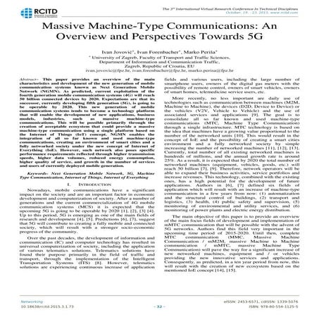 Massive Machine Type Communication Towards 6g Pdf