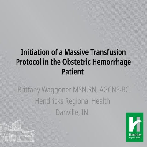 MASSIVE TRANSFUSION PROTOCOL PPH OBSTETRICS.ppt