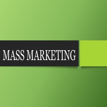 MASS MARKETING.pptx