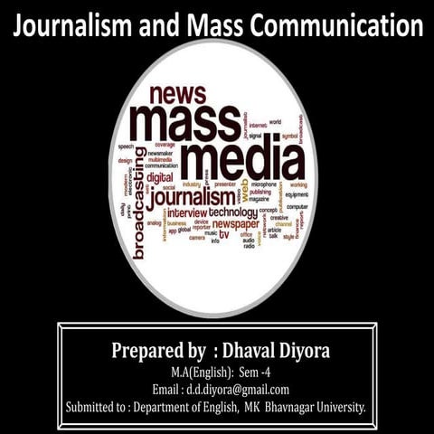 introduction to Journalism and mass communication.pdf