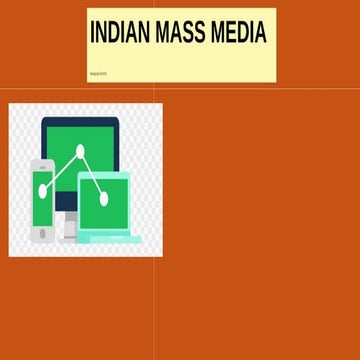 INDIAN MASS MEDIA communication research | PDF