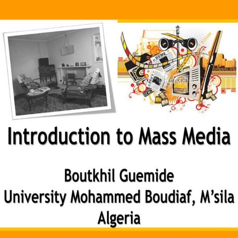 Mass media | PPT