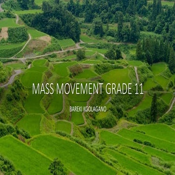 MASS MOVEMENT | PPTX