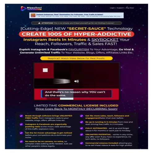 MassReelDomination - Create 100s Of Highly Addictive, Attention ...