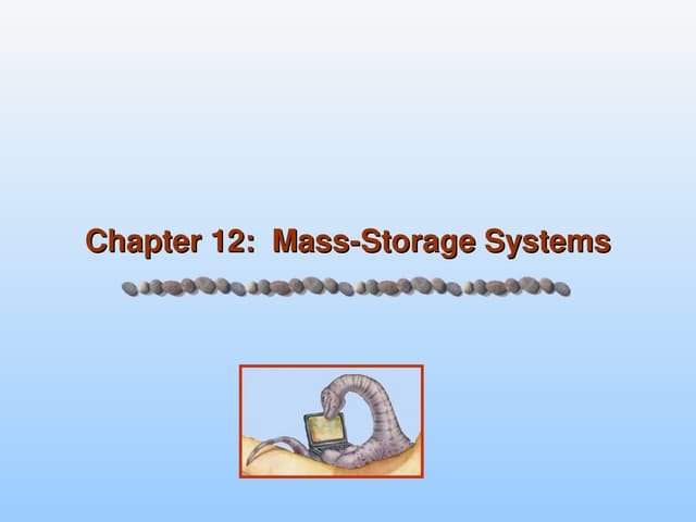 ch10 Mass Storage Structure .ppt