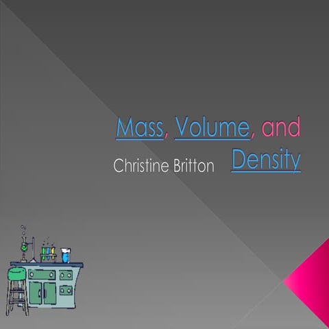 Mass,volume,density studyguide | PPTX | Physics | Science