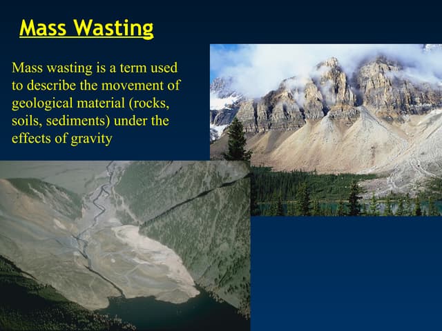 Definition, classification & types of landslide | PPTX