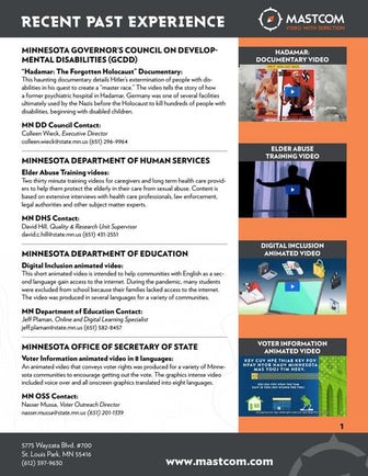 Mastcom Capabilities Statement 2022 | PDF