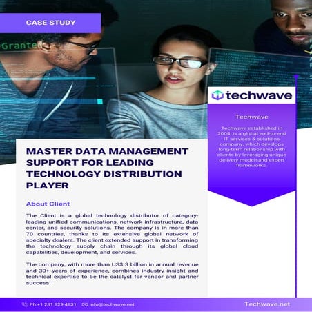 Master-Data-Management-Support-for-Leading-Technology-Distribution ...