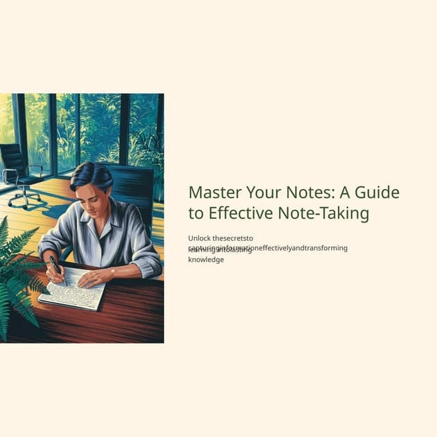 Note Taking & Reading Strategies | PPTX