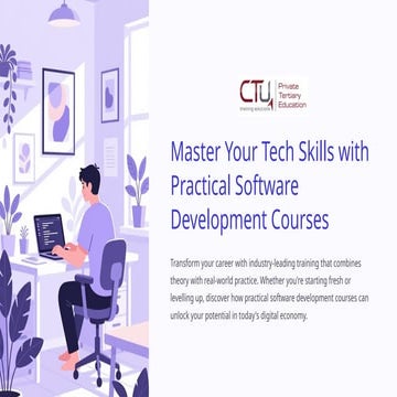 Master Your Tech Skills with Practical Software Development Courses | PPTX