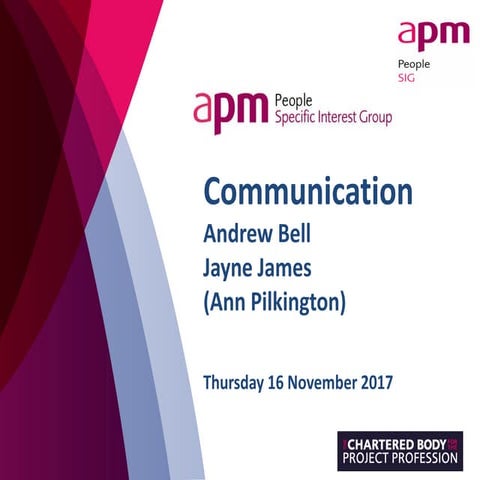 Stakeholder engagement, communications or knowledge on working abroad – who cares? workshop ...