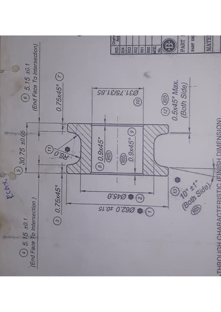 Mastercam Mill Turn Drawing 01 | PDF