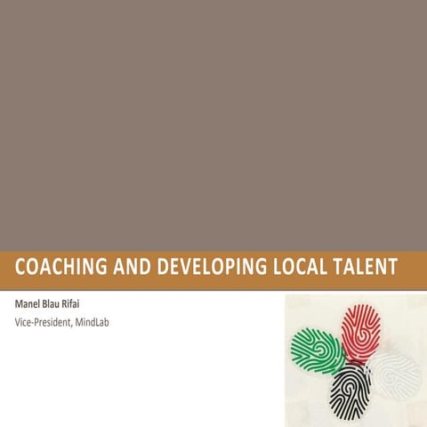 Coaching and Developing Local Talent | PDF