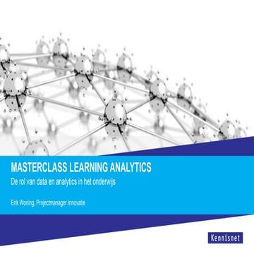 Masterclass Learning Analytics | PPT