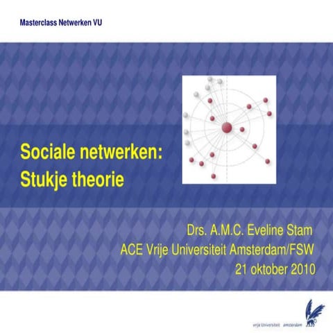 Masterclass Netwerken | PDF