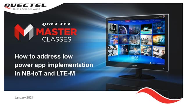 Masterclassquectellpwan Nbiot Lte M Power Ppt 5522