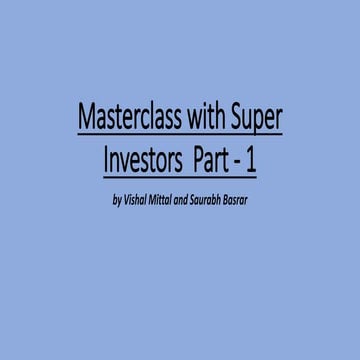 Masterclass with super investors Part 1.pptx