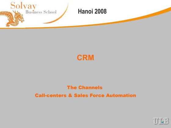 CRM Basic Course | PDF