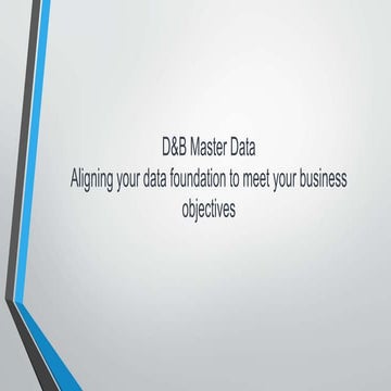 Unlocking the Power of Data: Key Benefits of Master Data Management | PDF