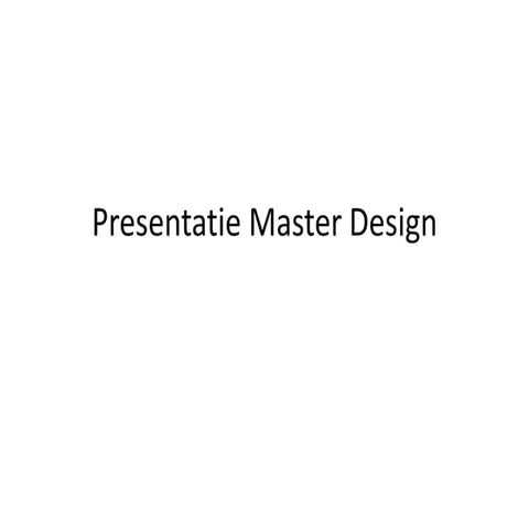 Master design | PPTX