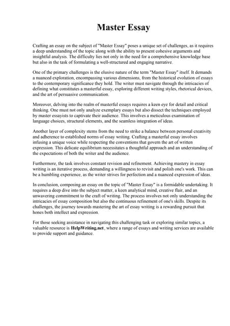 Descriptive And Narrative Essay | PDF