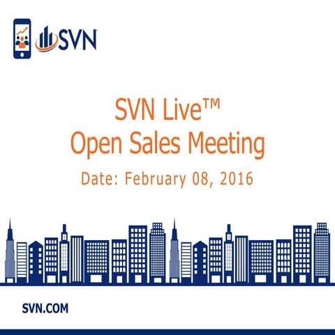 SVN Live™ Open Sales Call 02-08-16 | PDF