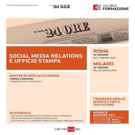 Master il sole 24 ore | PDF