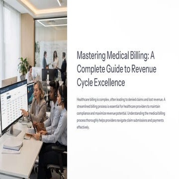 Medical Billing 101 | PPTX