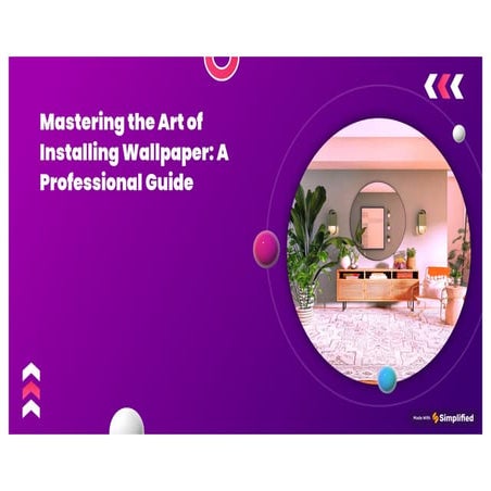 Explore the intricate world of wallpaper installation | PDF