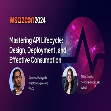 Mastering API Lifecycle: Design, Deployment, and Effective Consumption ...