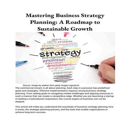 Mastering Business Strategy Planning_ A Roadmap to Sustainable Growth.pdf